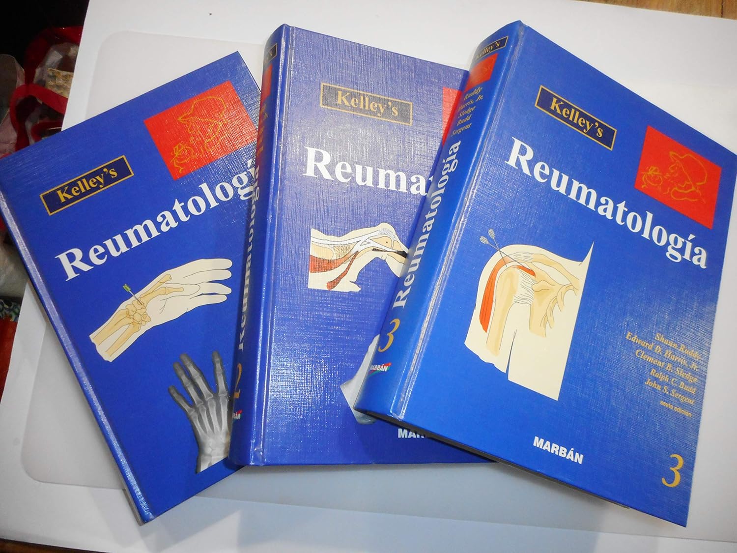Reumatologia de Kelley's 3 Vols (Spanish Edition): Shaun, Ruddy ...