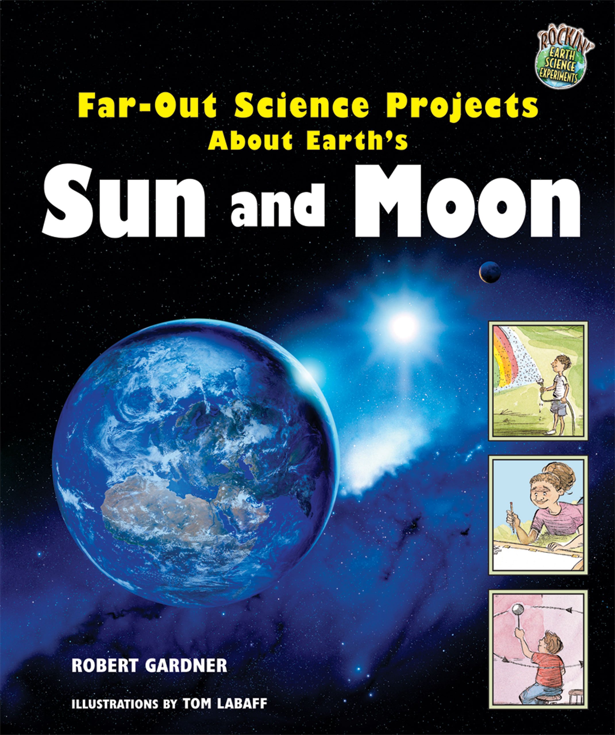Sun Science Experiments HOW TO MAKE SUN, MOON & EARTH SCIENCE PROJECT