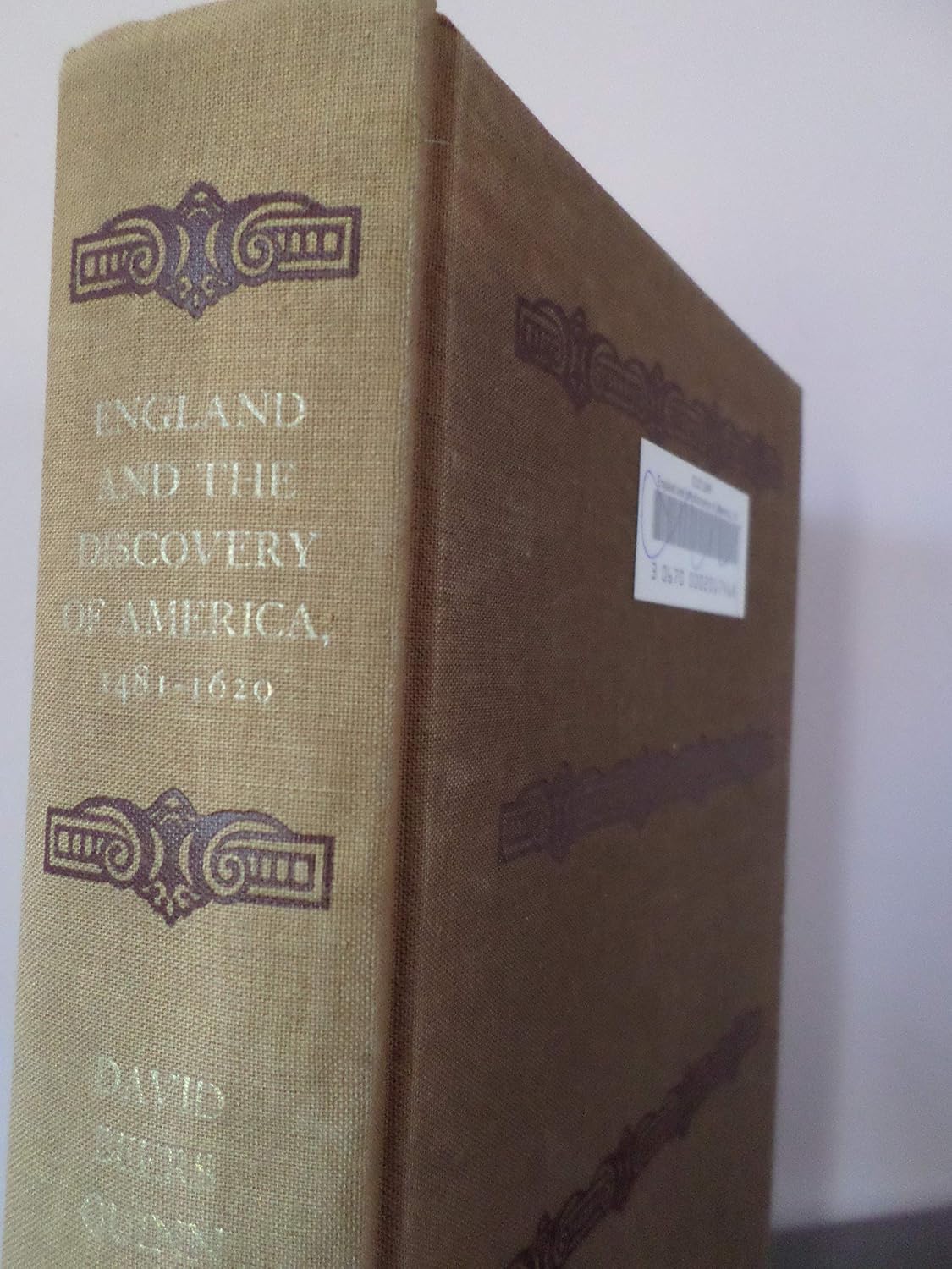 England and the discovery of America, 1481-1620,: From the Bristol ...