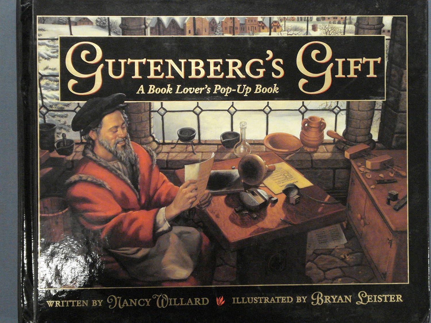 Gutenberg's Gift: Willard, Nancy, Leister, Bryan: 9780152007836: Amazon ...