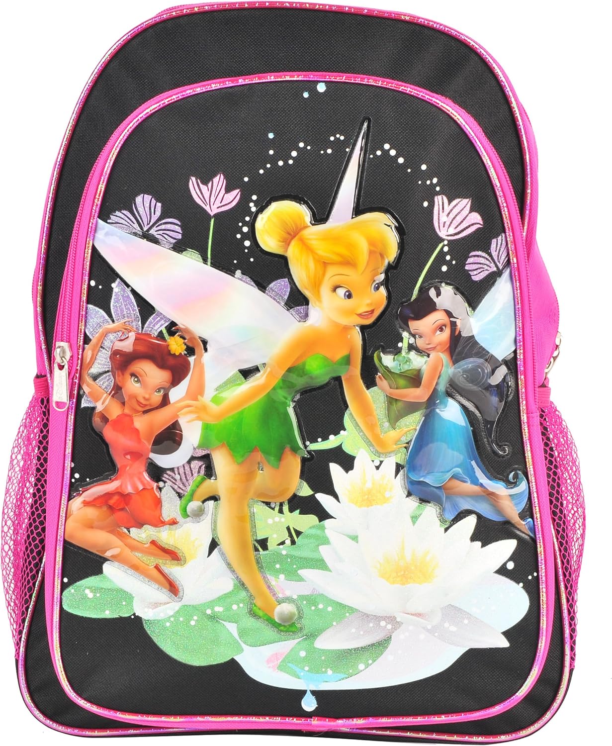 Disney Tinkerbell Large 16" Backpack and One Bonus Gift Set : Amazon.ca ...