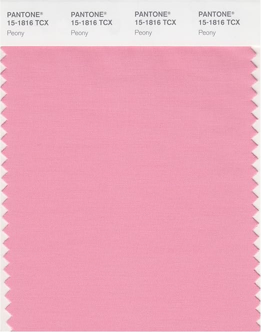 PANTONE SMART 15-1816X Color Swatch Card, Peony - House Paint - Amazon.com