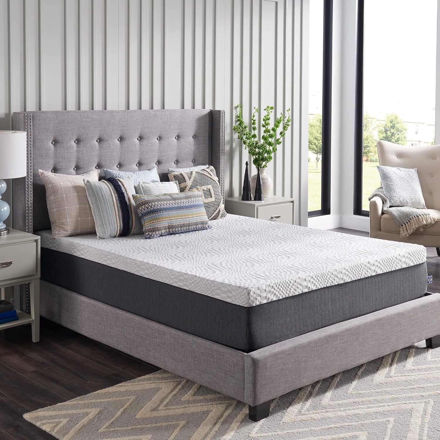 Amazon.com: Sealy Essentials 12" Memory Foam Bed in Box, California ...