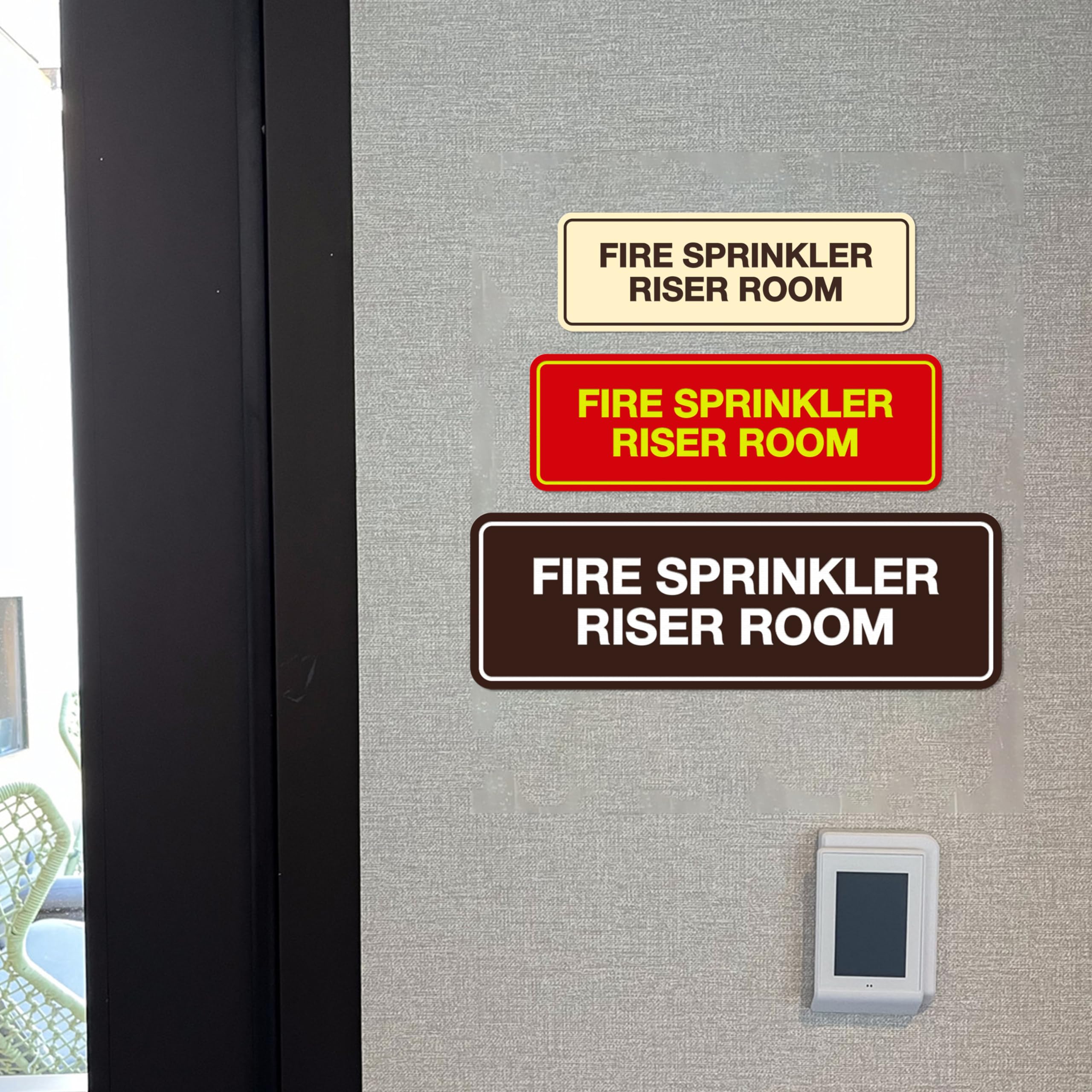 Fire Sprinkler Riser Room NFPA (National Fire Protection... Total