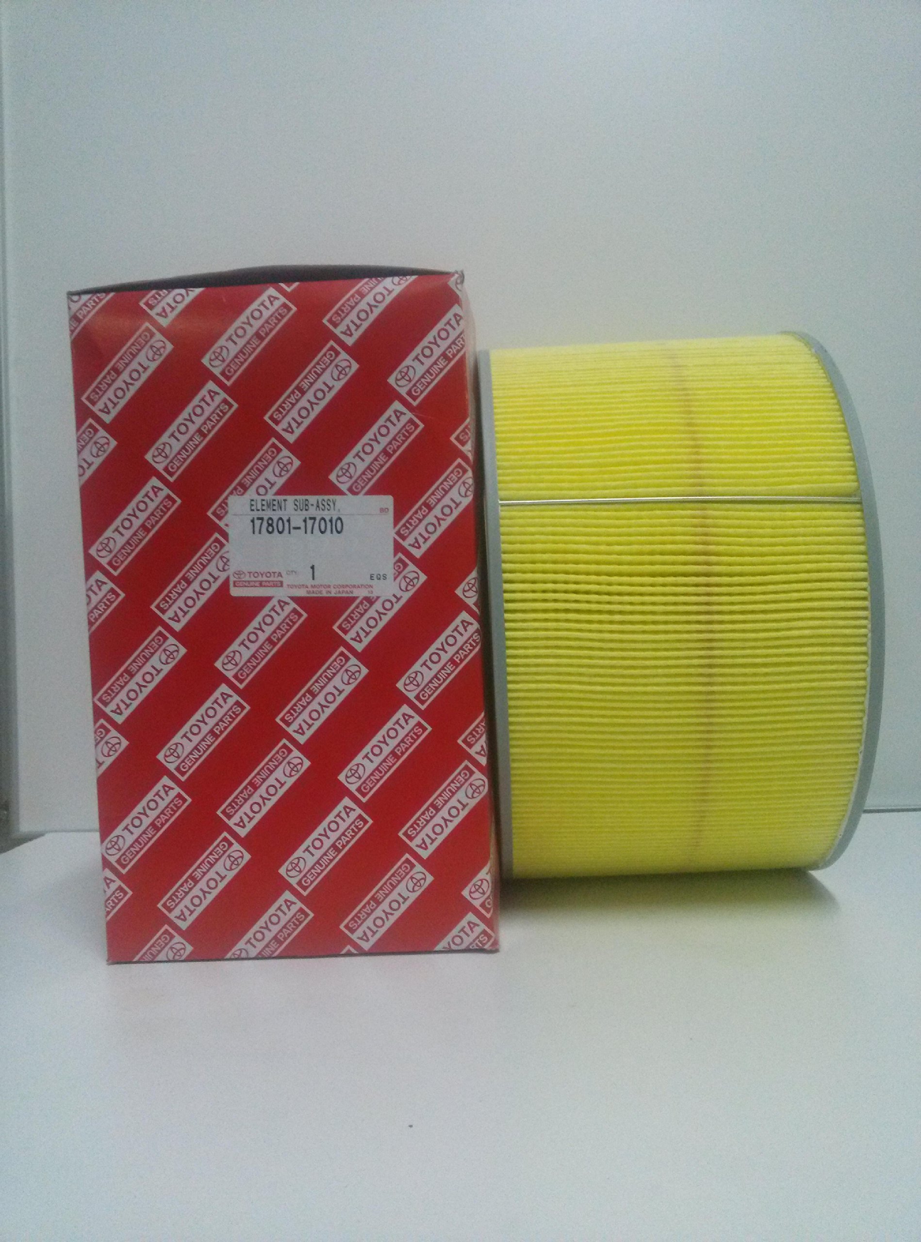 Amazon | TOYOTA (トヨタ) 純正部品 エアクリーナフィルタ エレメントSUB-ASSY ランドクルーザー 品番17801 ...