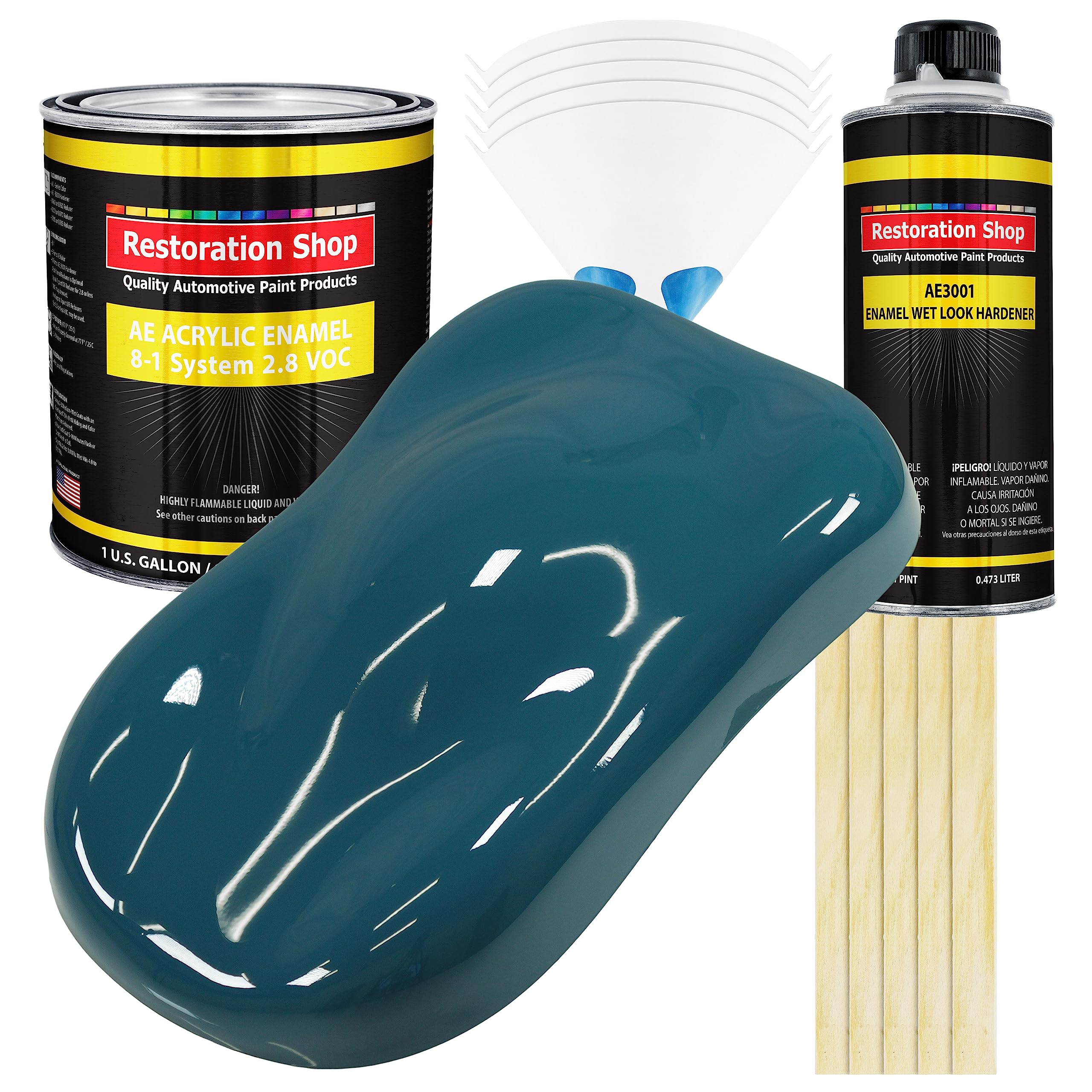 Acrylic Enamel Paint Jobs Amazon.com: Restoration Shop Sonic Blue