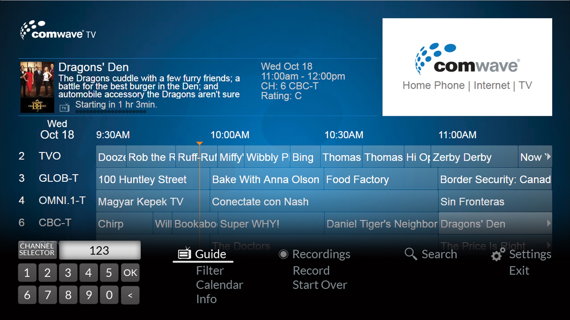 Comwave TV - App on Amazon Appstore