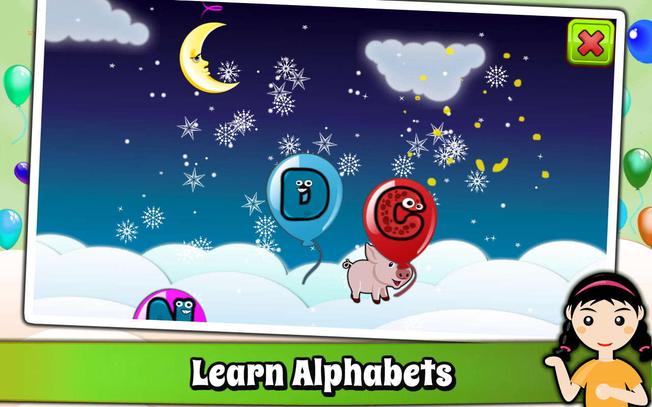 Balloon Pop Kids Learning Game - App on the Amazon Appstore