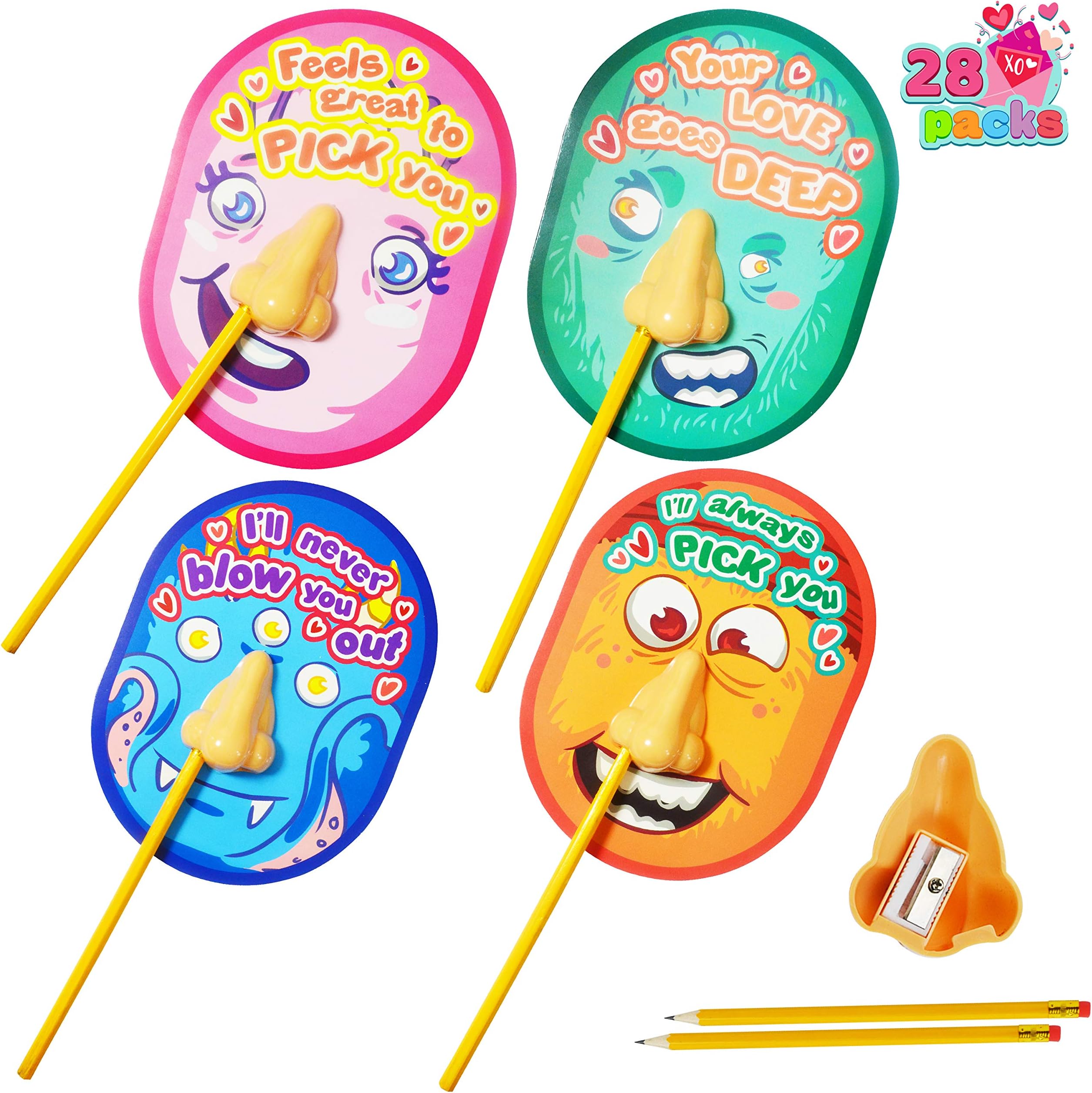 Amazon.com : Fun Express Nose Pencil Sharpeners, Set of 12 (FX IN-8-195 ...