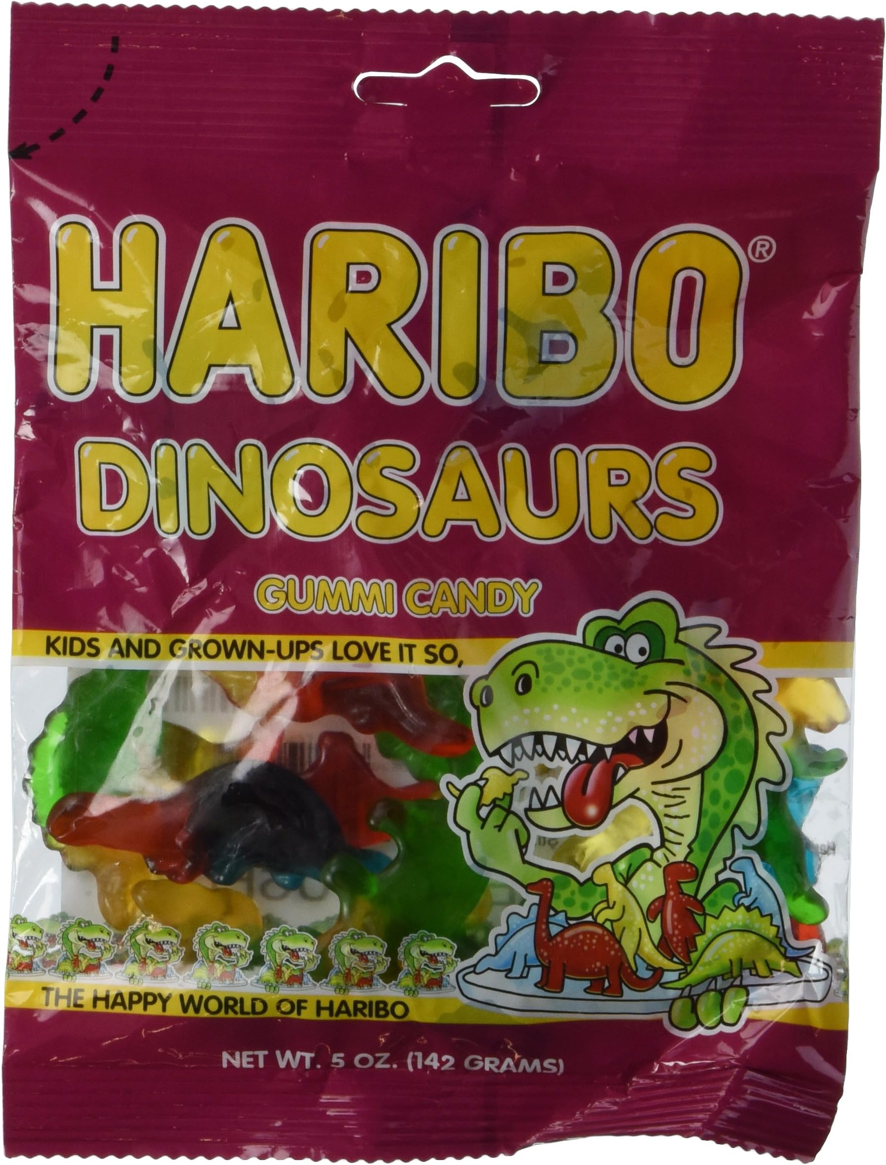 Amazon.com : HARIBO Gummi Candy, Twin Snakes, 5 oz. Bag (Pack of 12 ...