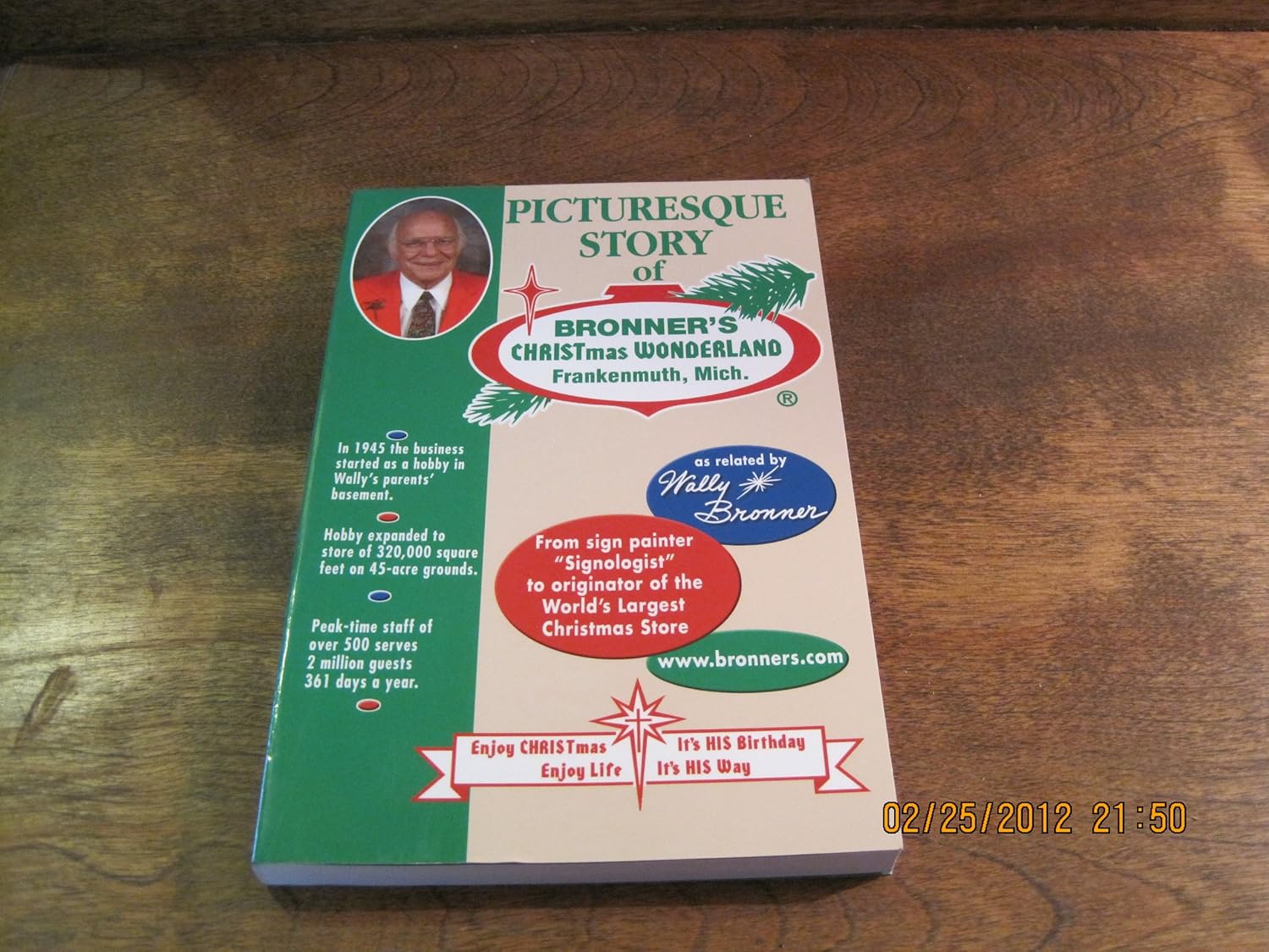 Picturesque Story of Bronner's Christmas Wonderland, Frankenmuth Mich ...