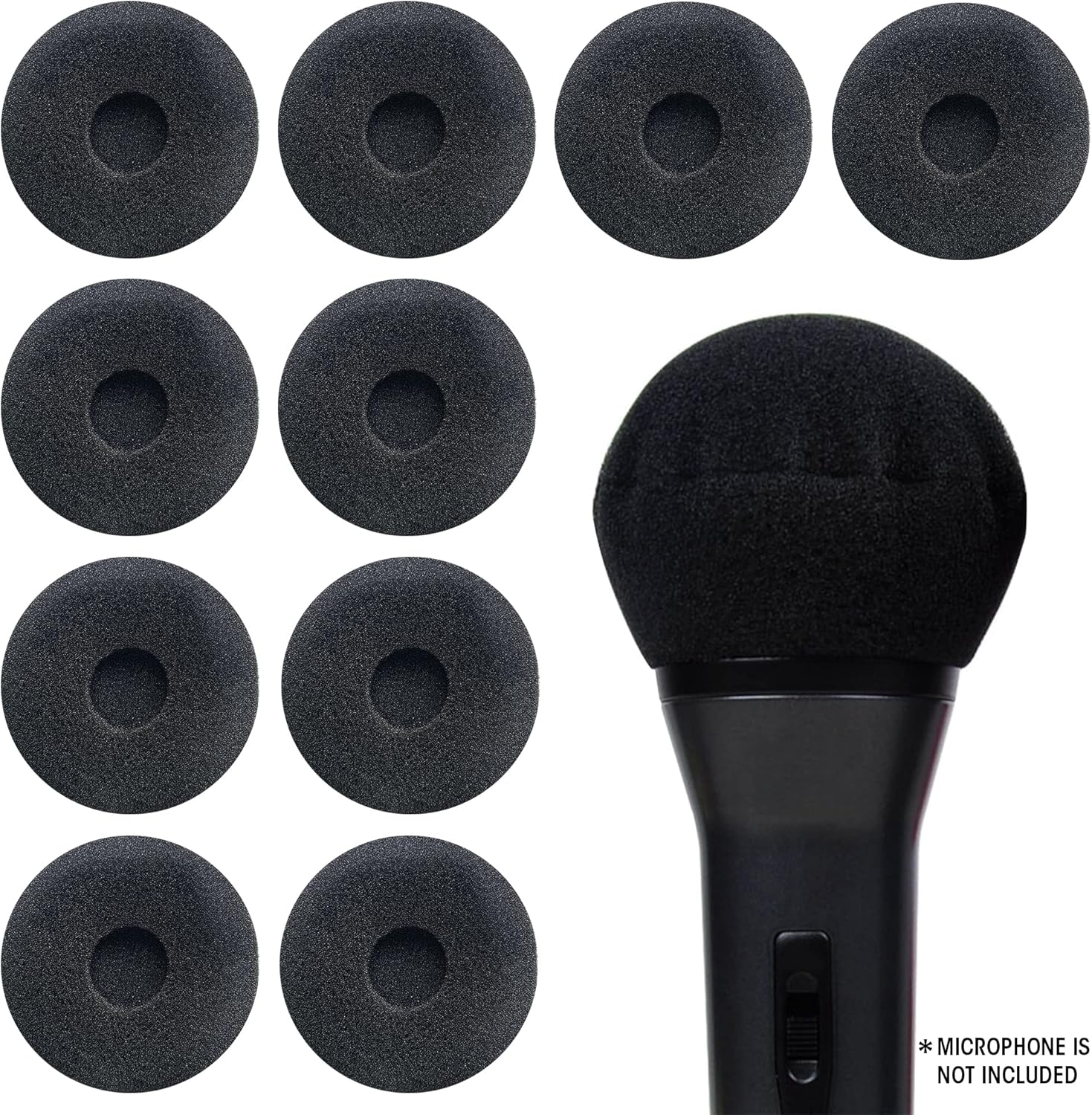 Amazon.com: VELKPRO Microphone Windscreen, Mini Foam Mic Covers, High ...