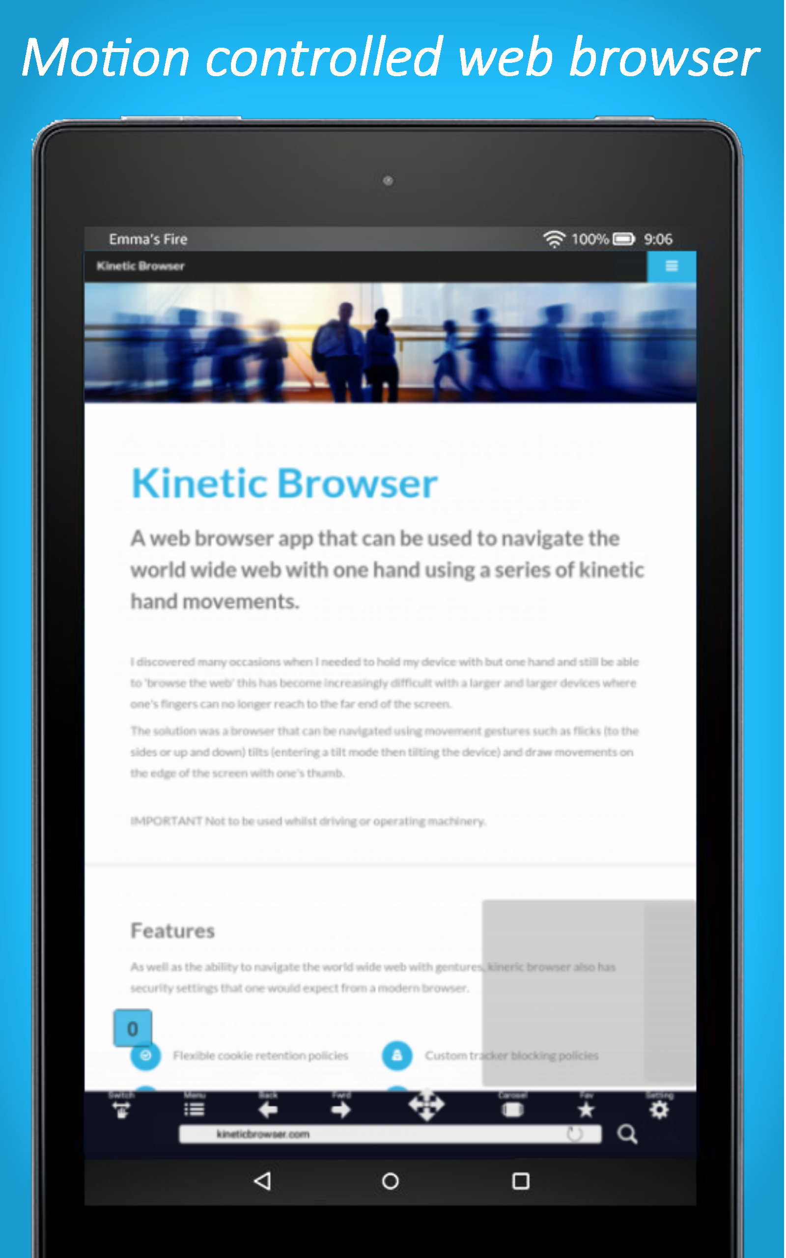 Kinetic Browser Lite:Amazon.com:Appstore for Android