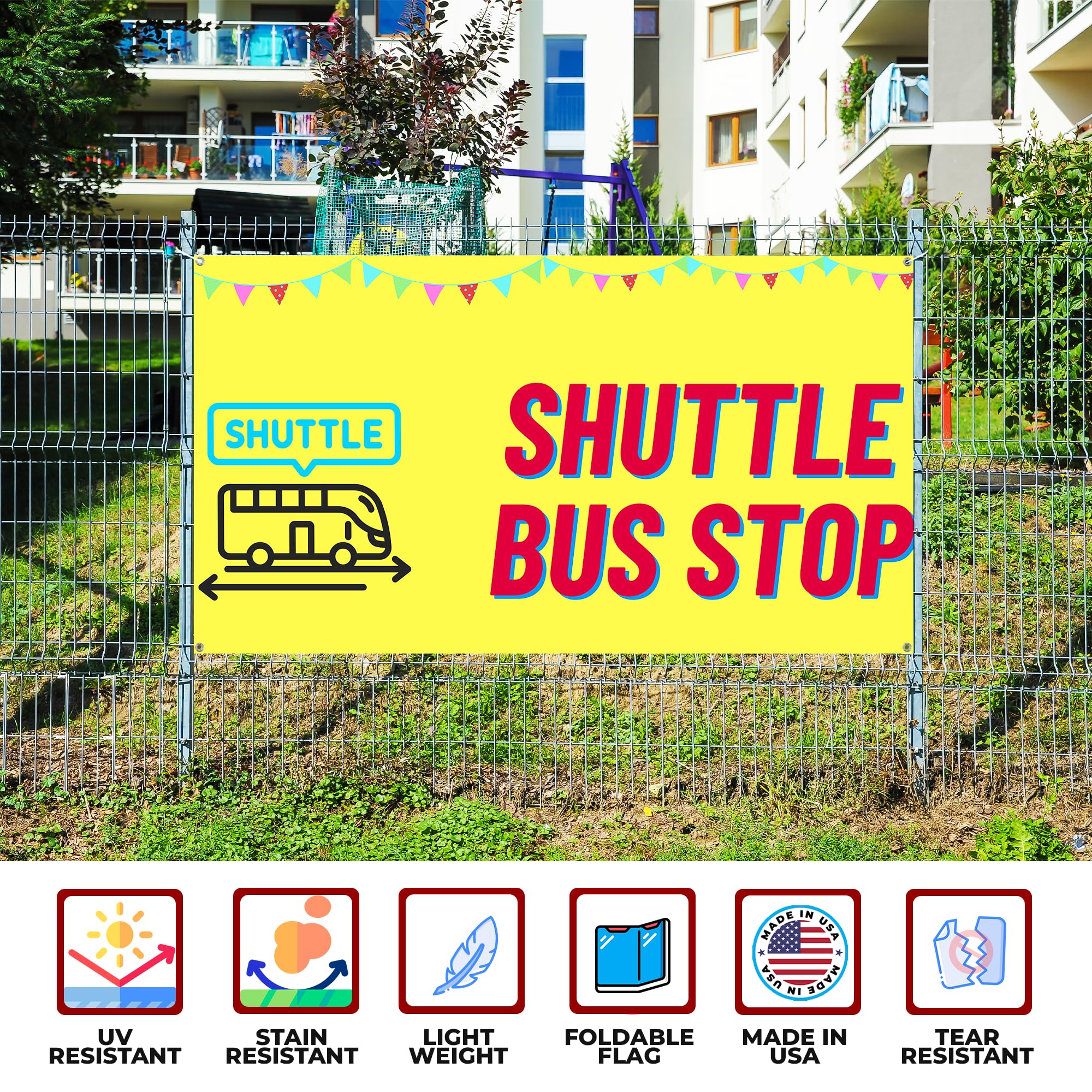 Bus Banner Size