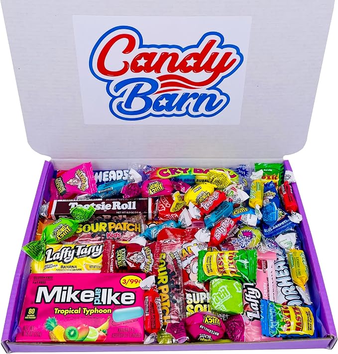 American Sweets Gift Box Hamper - American Candy Chocolate - Mike and ...