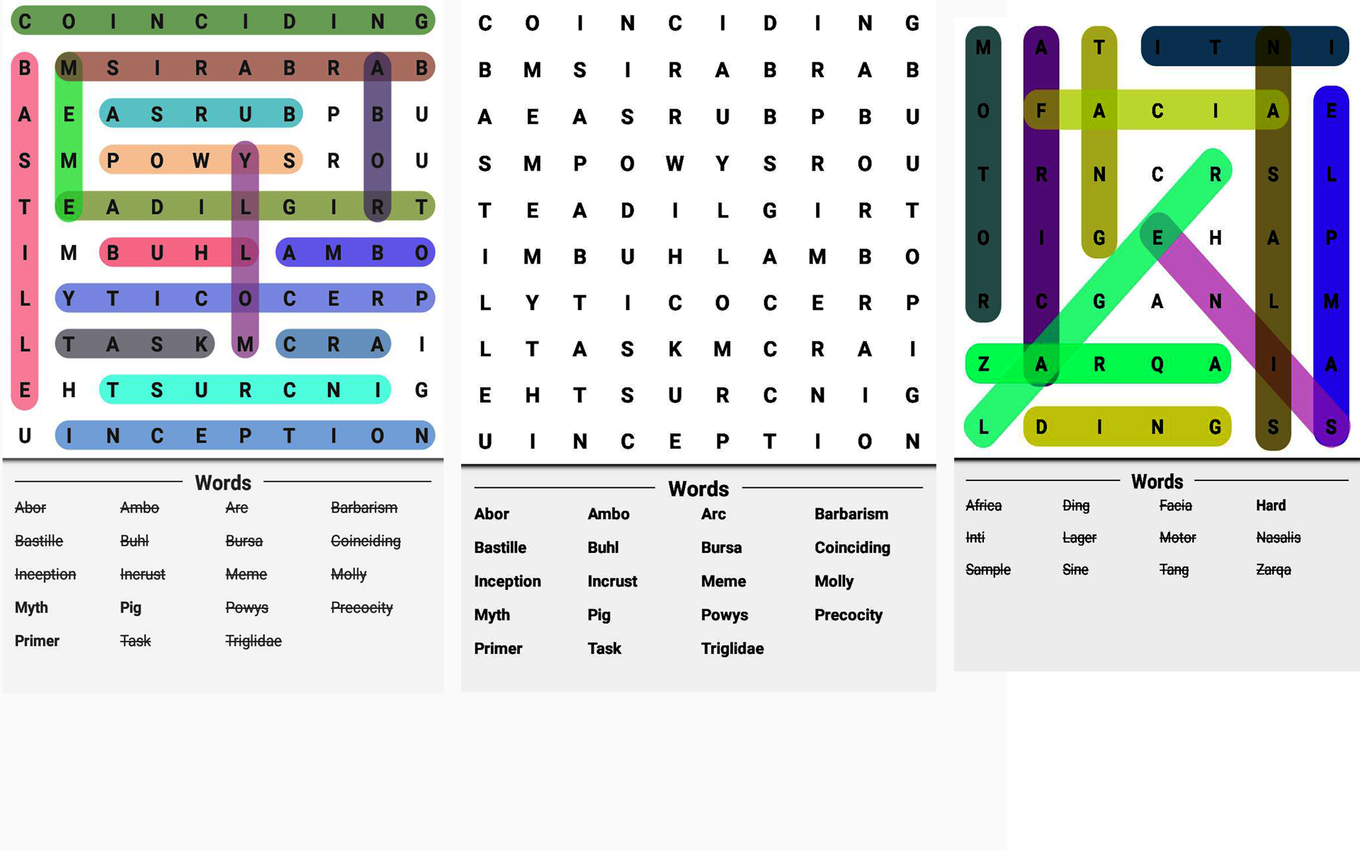 Word Search - App on Amazon Appstore