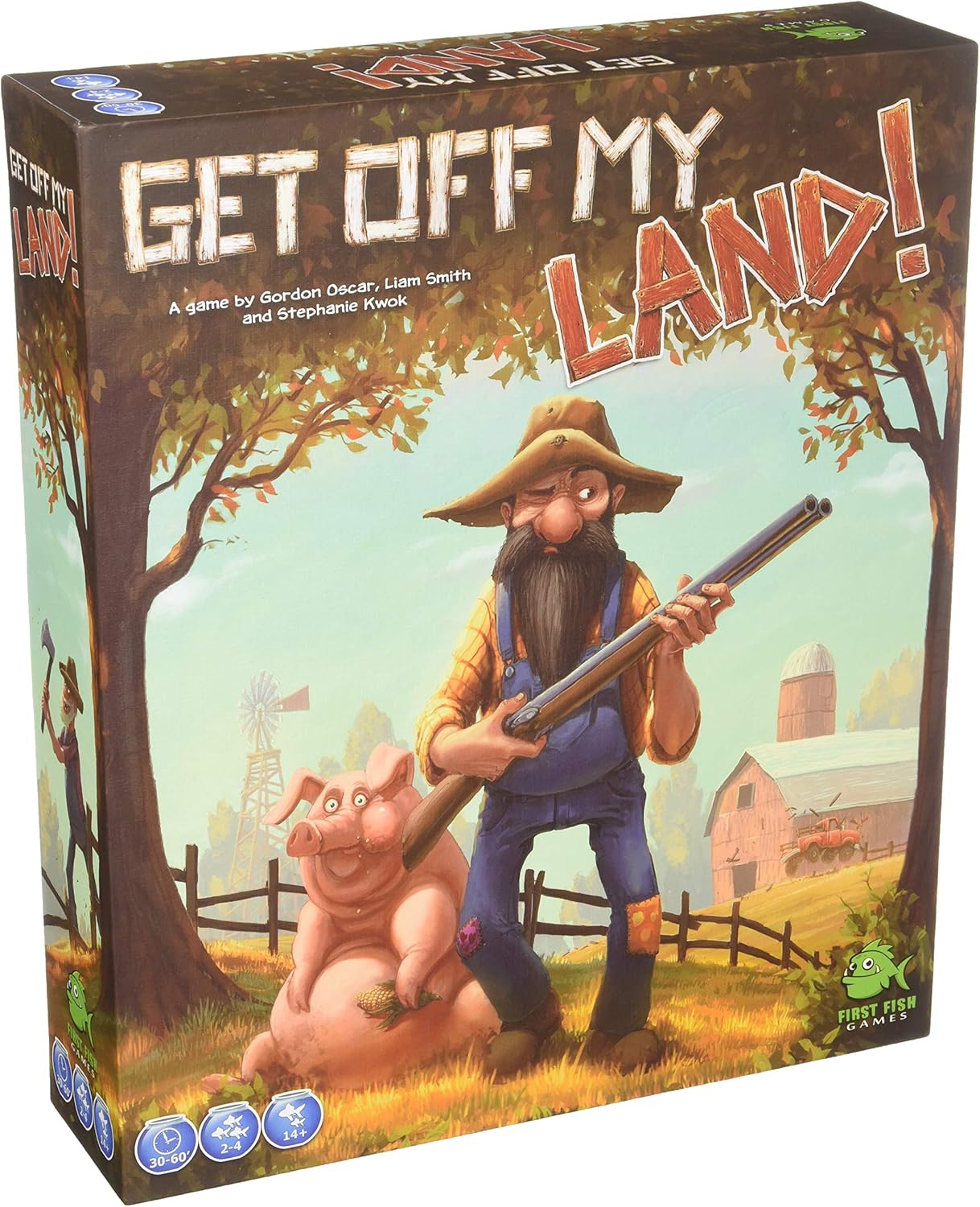 Get Off My Land!,Broad Game, Board Games - Amazon Canada