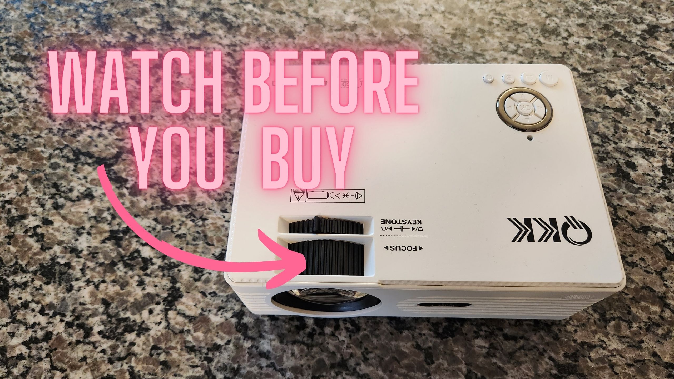 Watch Hands on review of QKK Mini Projector on Amazon Live