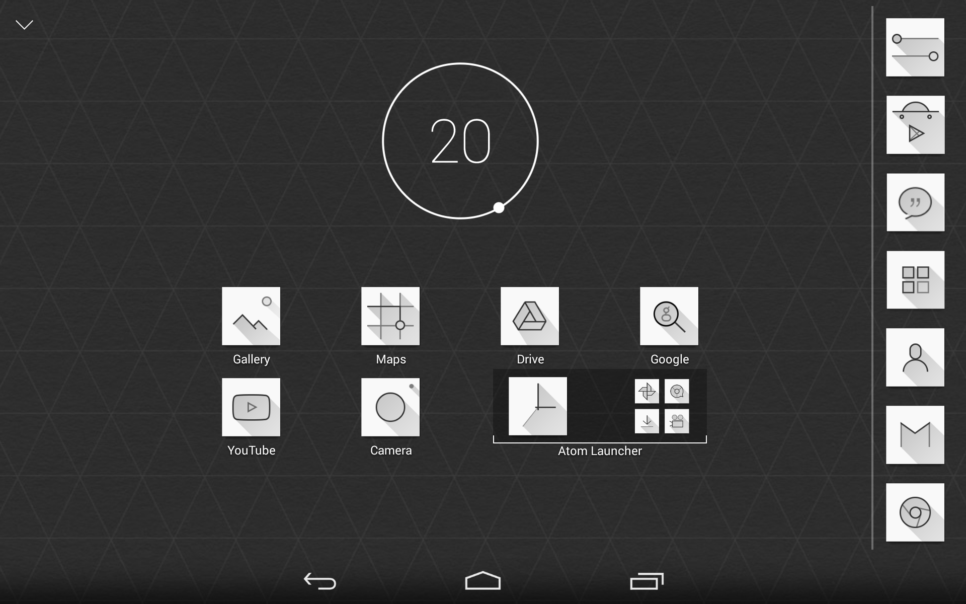 Atom Launcher - App on the Amazon Appstore