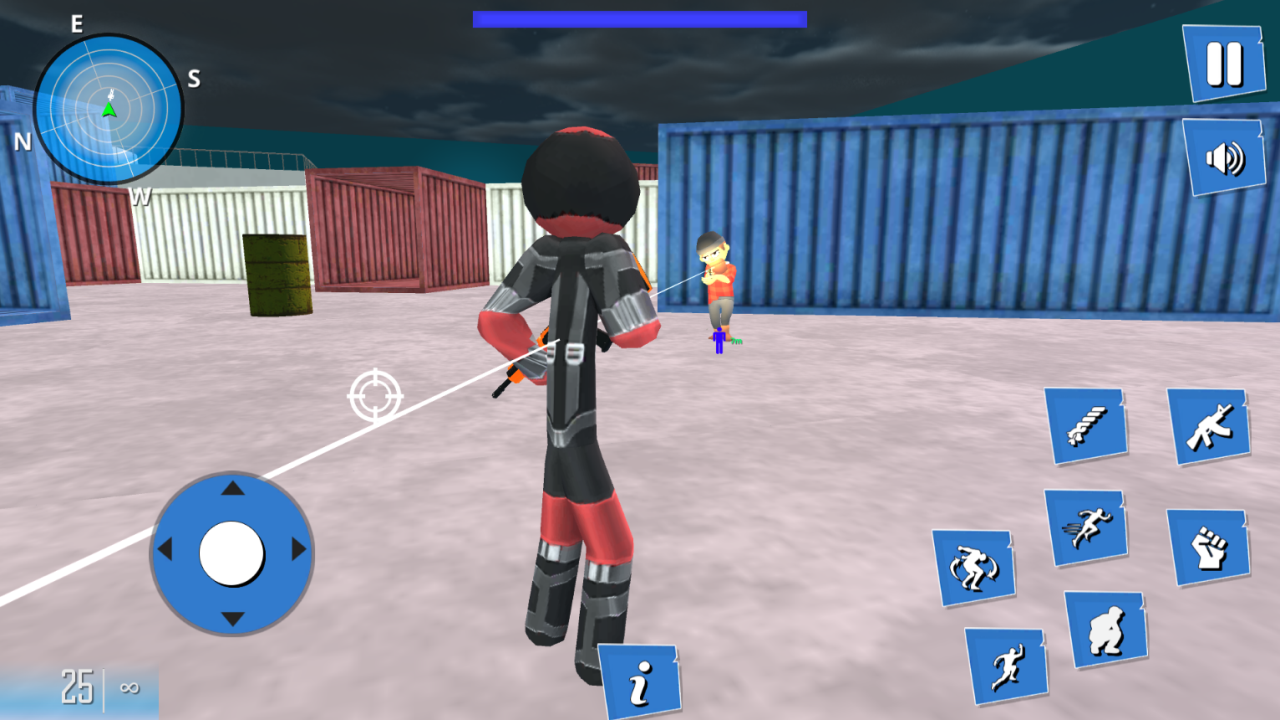 Real Stickman Spider Fighter Rope Hero Flying Action Game 2025 - App on ...