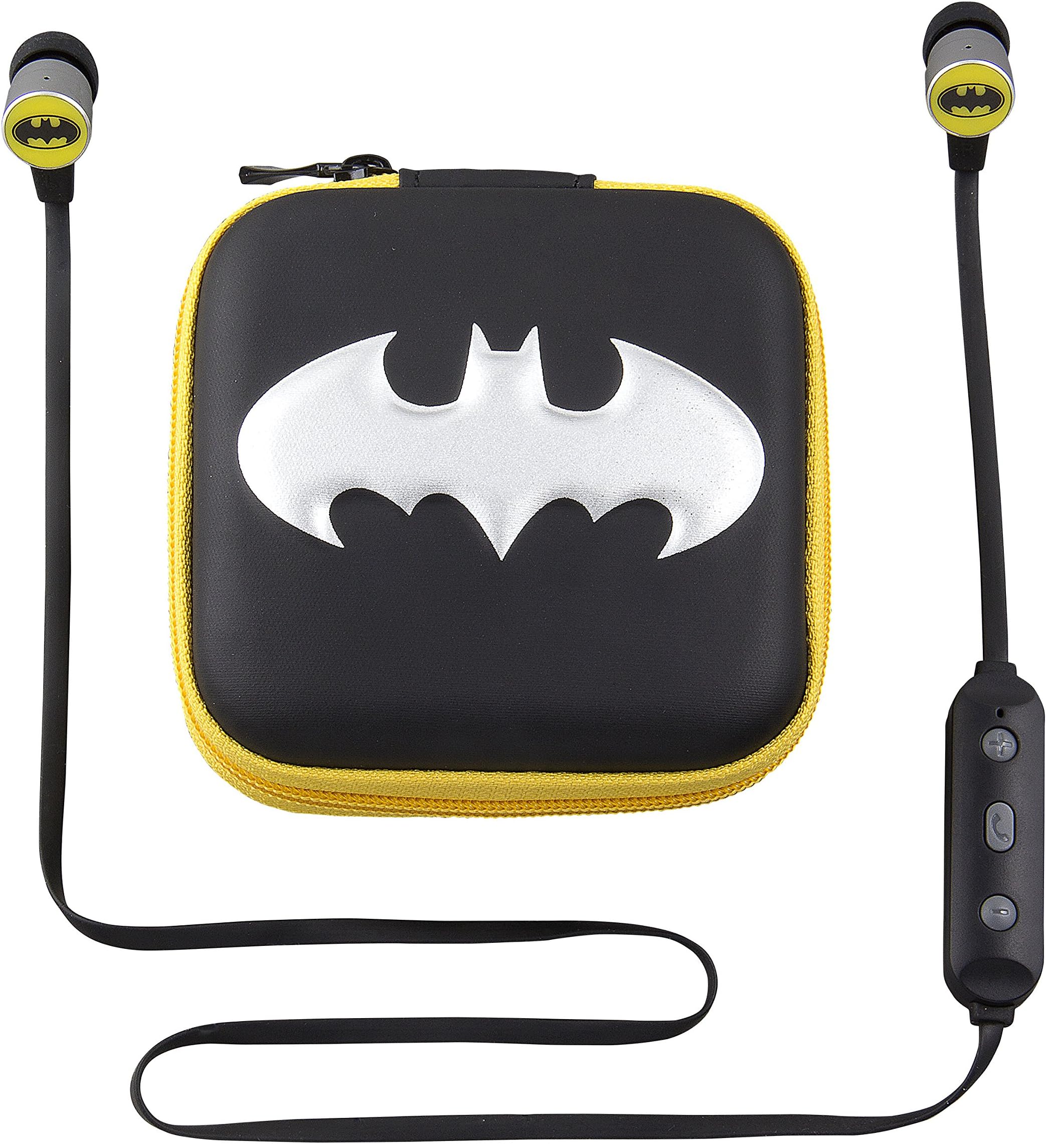 Amazon.com: eKids Batman Bluetooth Wireless Earbuds and Travel Case ...