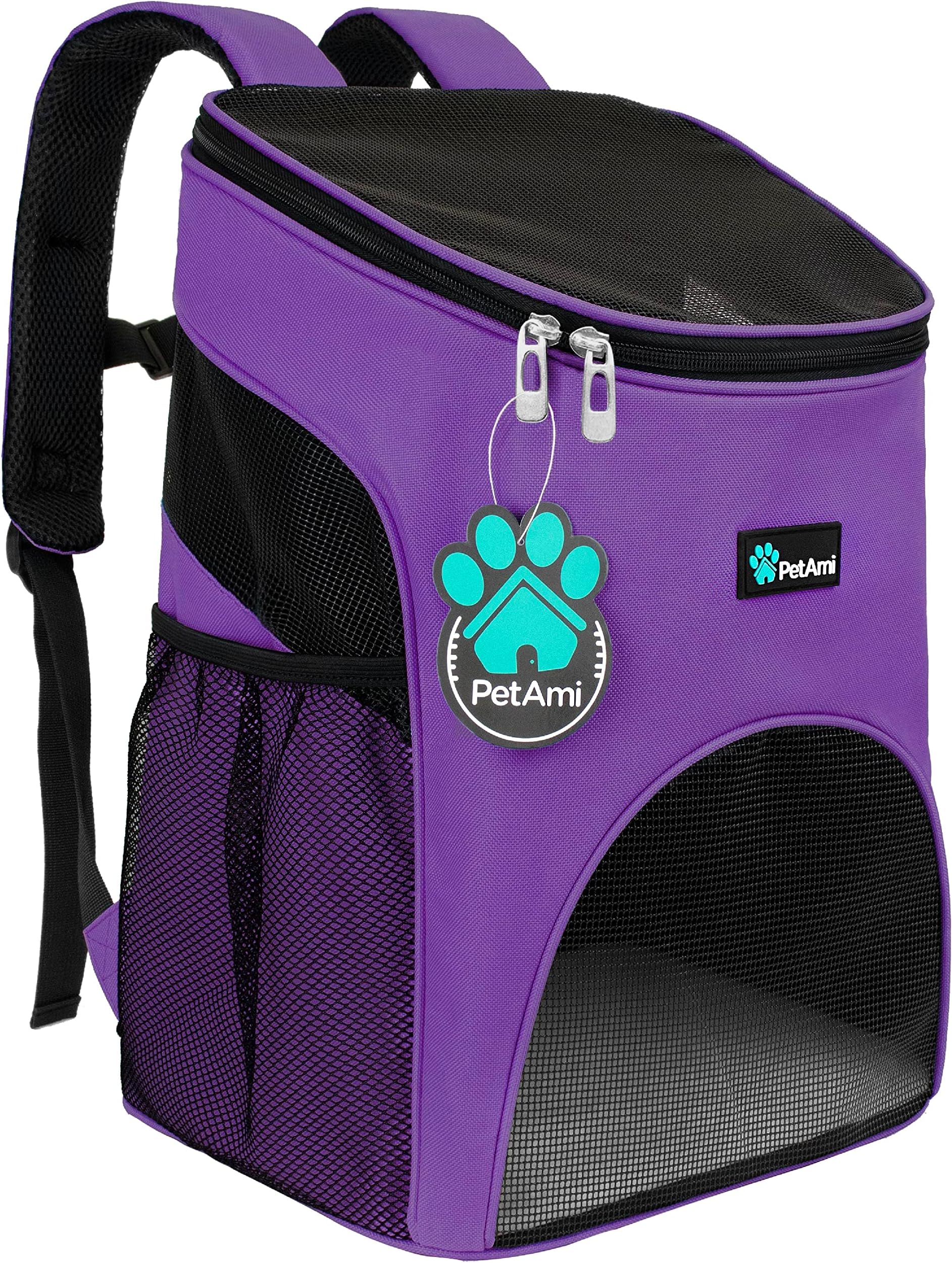 Amazon.com : PetAmi Dog Backpack Carrier For Small Large Cat, Pet ...