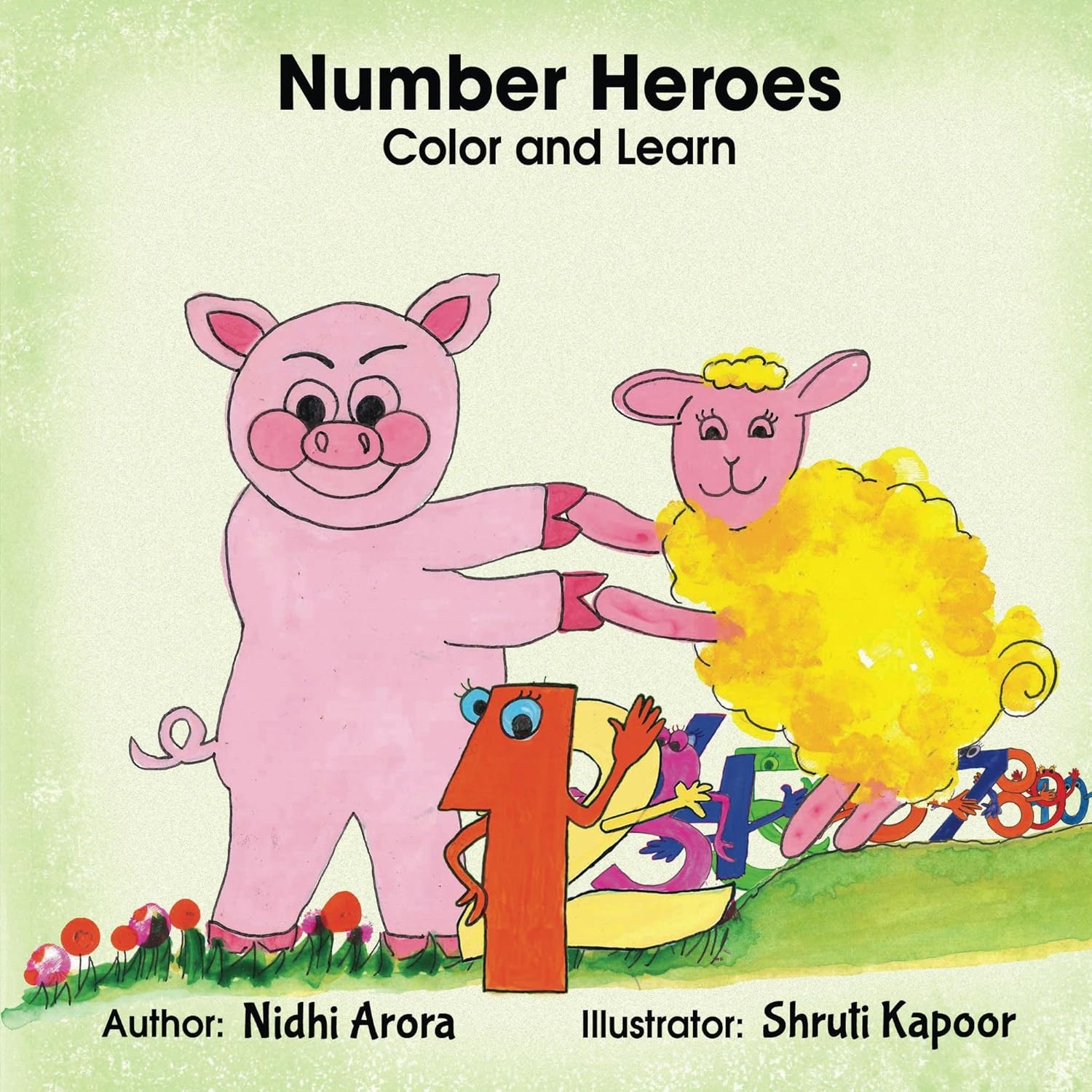Number Heroes - Color and Learn: Learn numbers the creative way ...