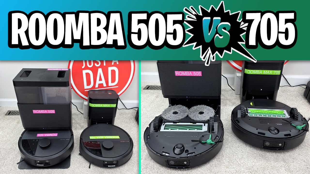 Watch Roomba 505 vs Roomba Max 705 Combo Robot Vac COMPARISON on Amazon ...