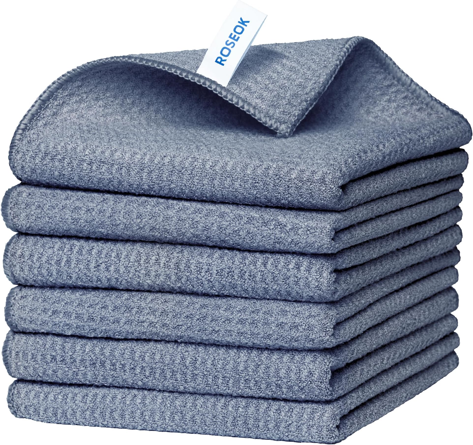 Amazon.com: Airlab Microfiber Cleaning Cloth Waffle Weave Dust Rags for ...