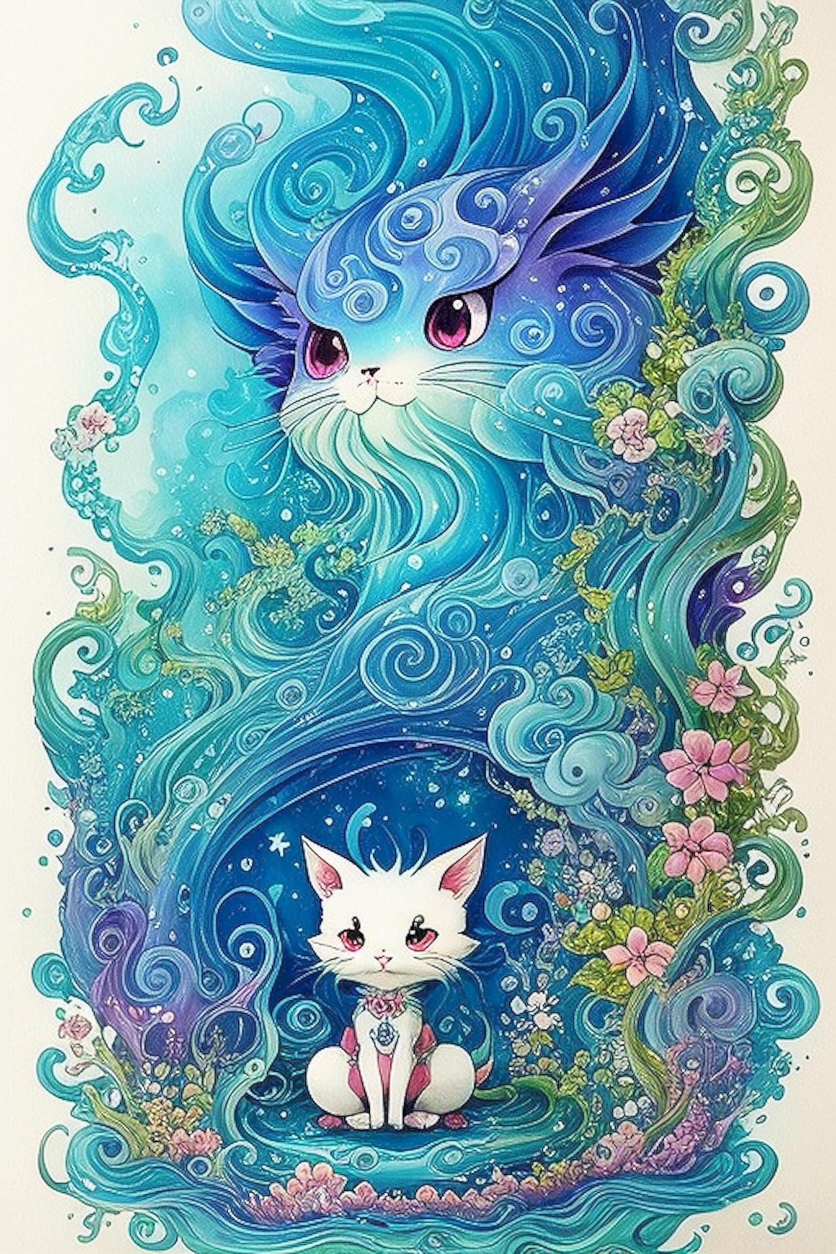 Anime Cat Spirit