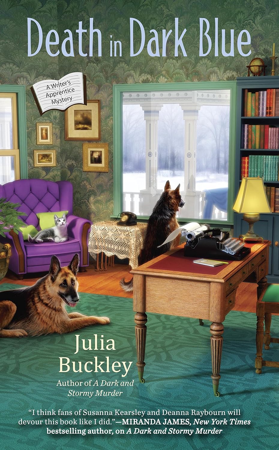 Death in Dark Blue (A Writer's Apprentice Mystery Book 2) - Kindle ...