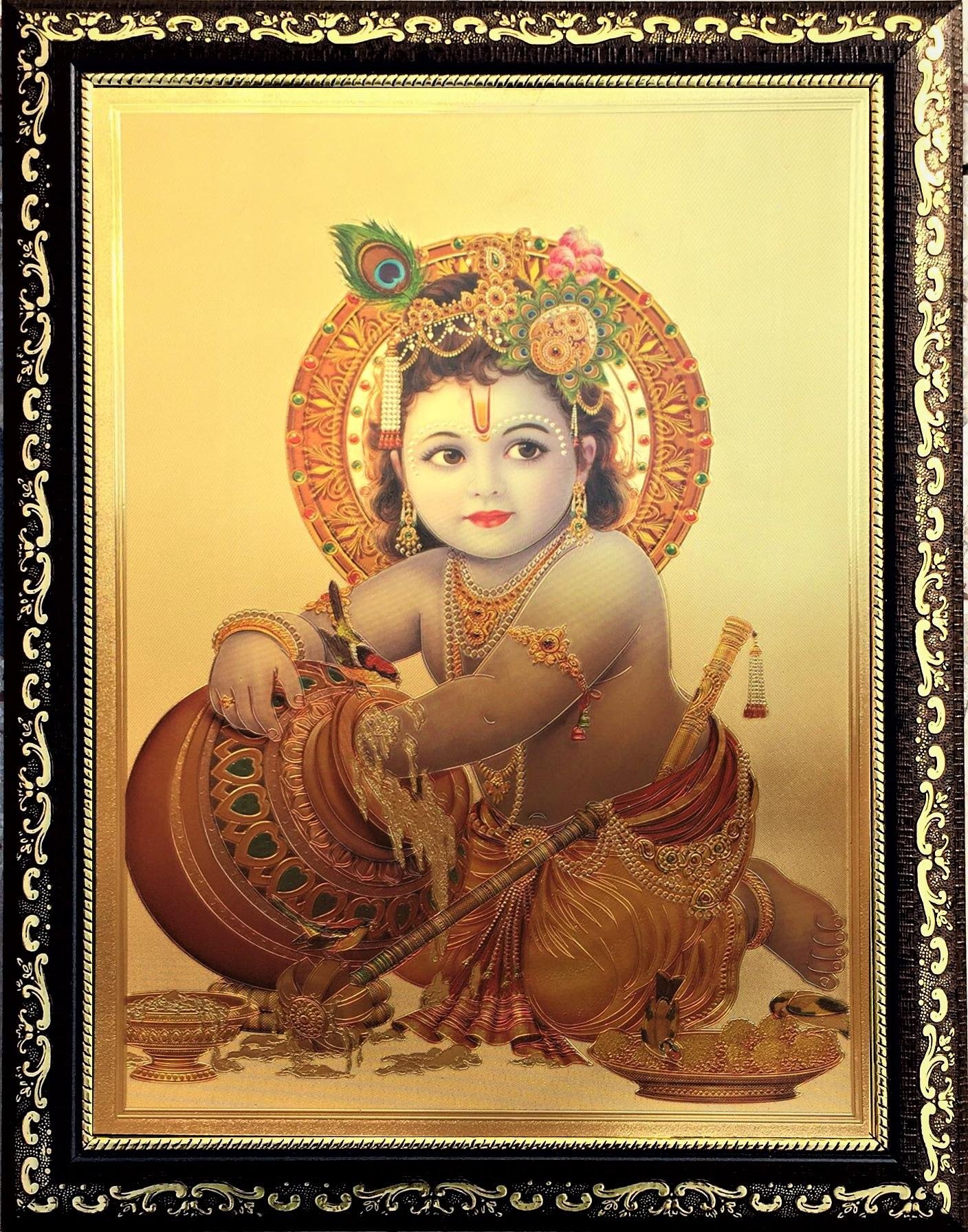 Ada Handicraft Lord Goddess God Photo For Pooja Hindu Bhagwan ...