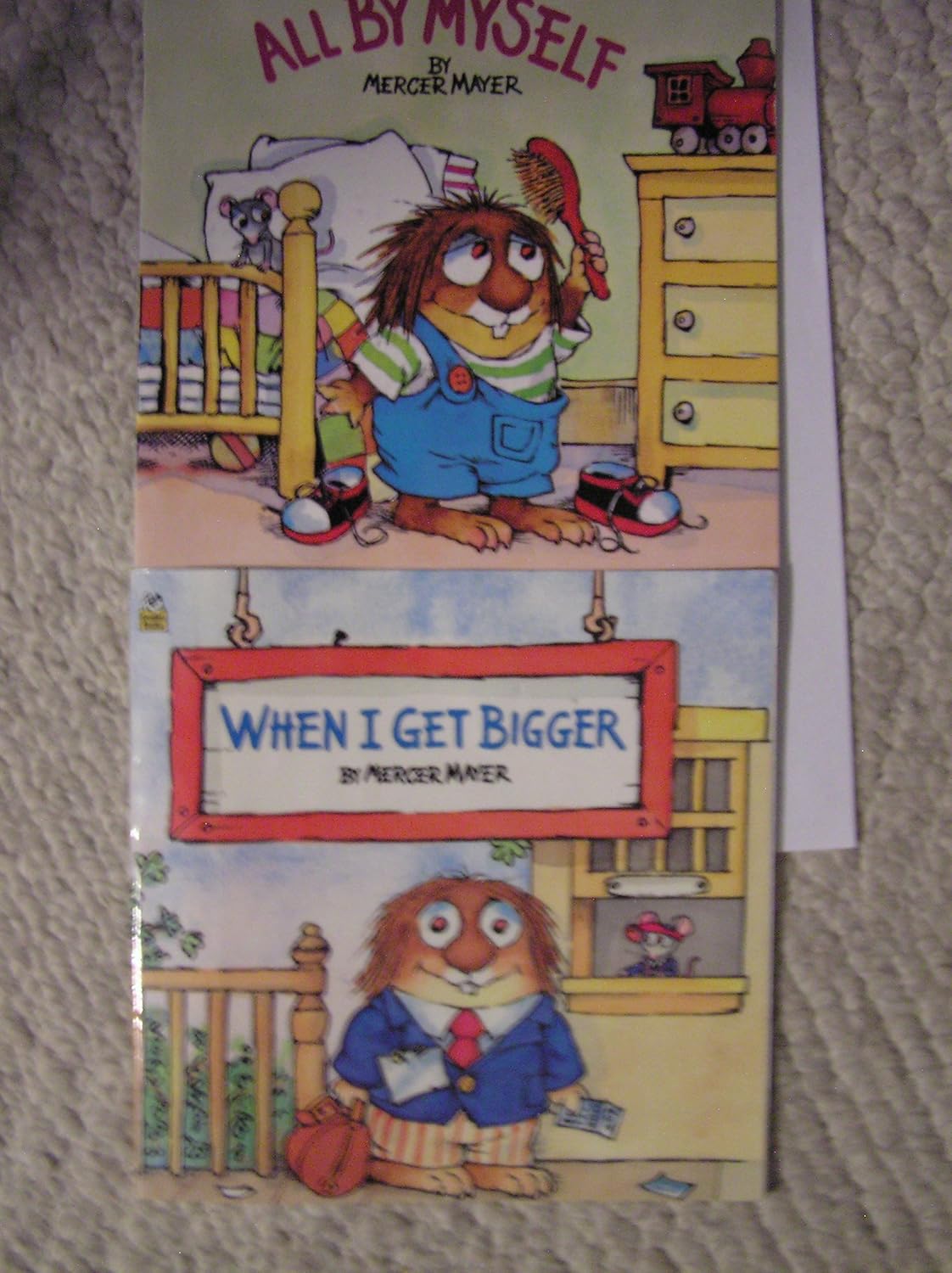 Set of 2 Mercer Mayer Books, By Myself and When I get Bigger: Mercer ...