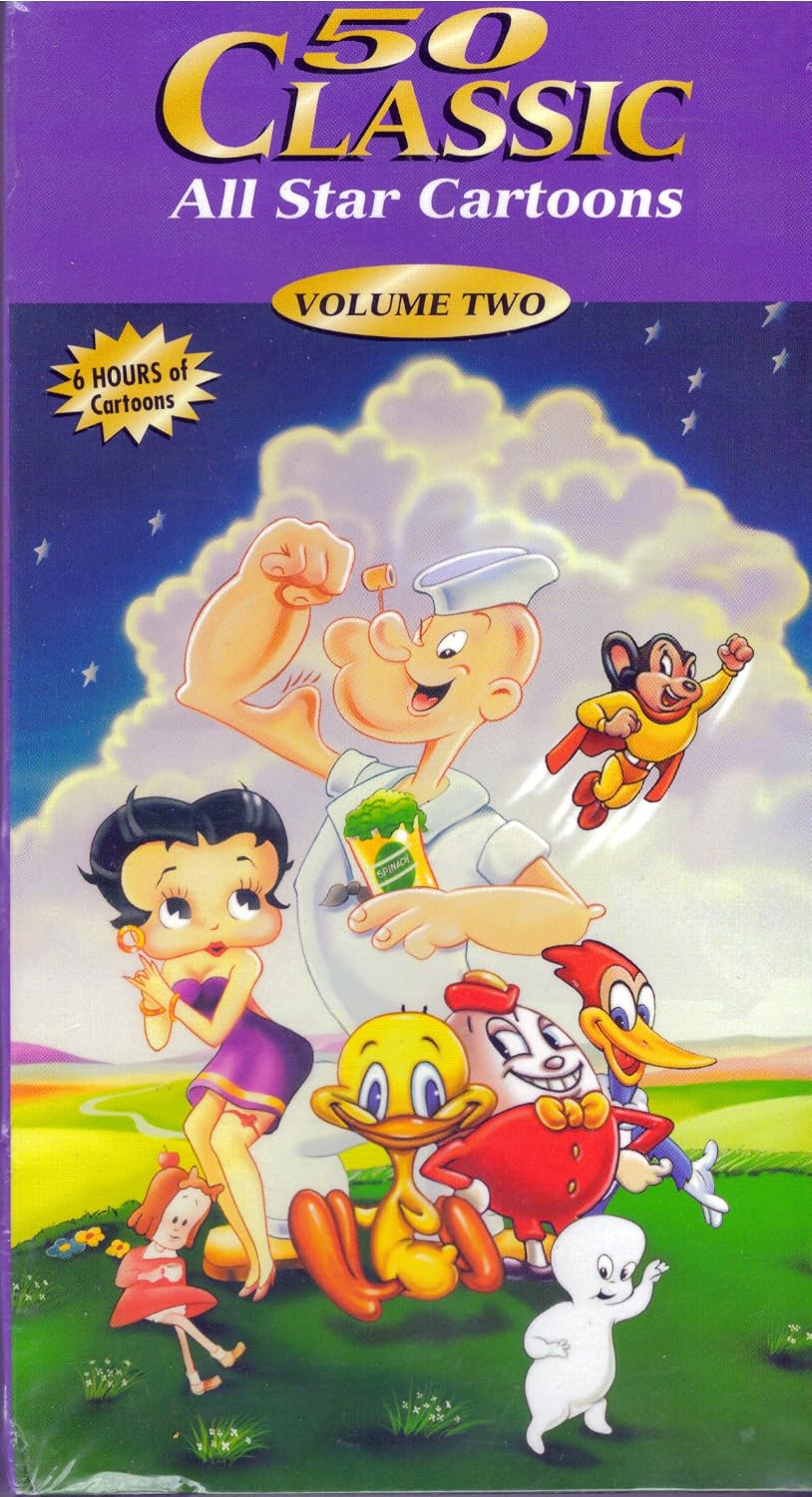 50 Classic All Star Cartoons Vol 2 [VHS]: Amazon.ca: Movies & TV Shows