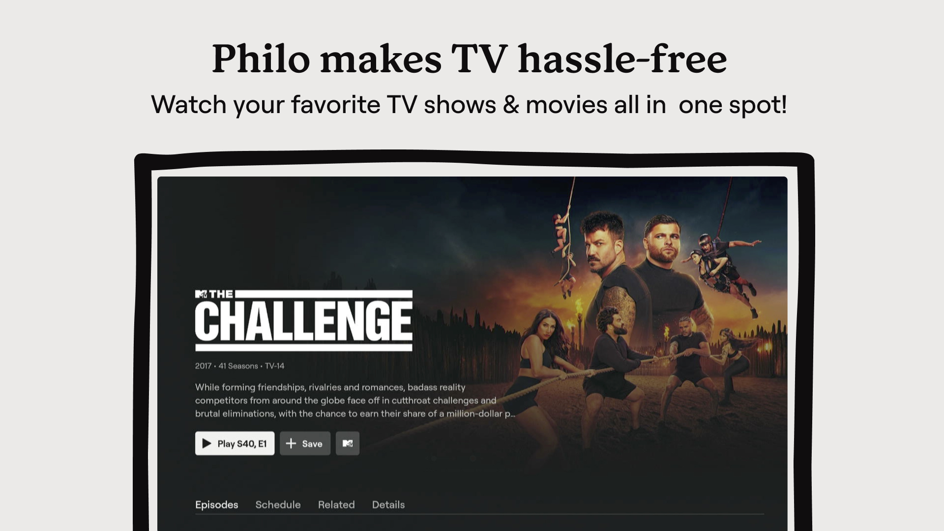Philo: Live TV, Movies, Shows and Free Channels - App on Amazon Appstore