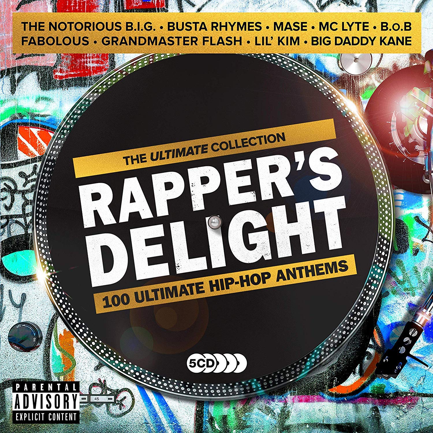 Rapper's Delight - Ultimate Hip-Hop Anthems: Amazon.co.uk: CDs & Vinyl