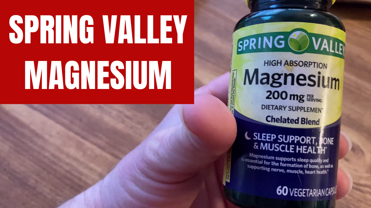 Watch Spring Valley High Absorption Magnesium - Review on Amazon Live