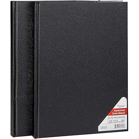 Amazon.com: Daler Rowney Hardbound Sketchbook, Extra White, 4 x 6", 110 ...