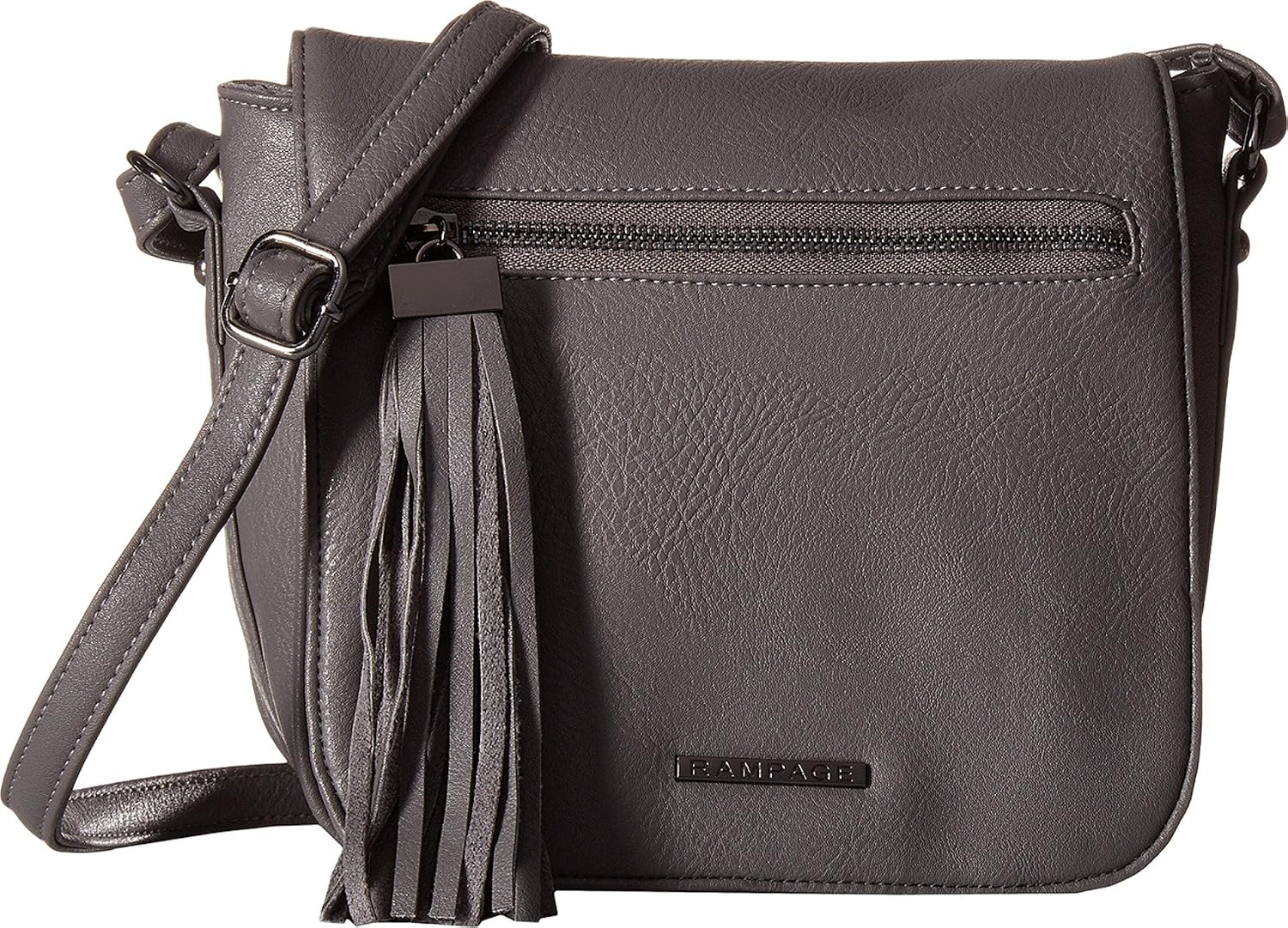 Rampage Womens Crossbody with Tassle Puller: Handbags: Amazon.com