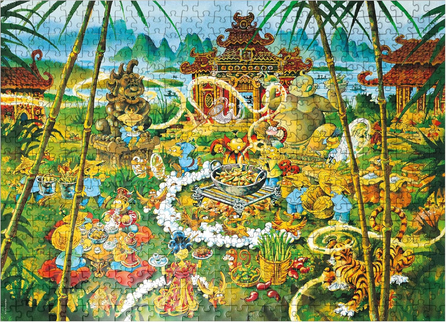 Amazon.com: Peking Duck - Michael Ryba - Cartoon Classics - Premium 500 ...