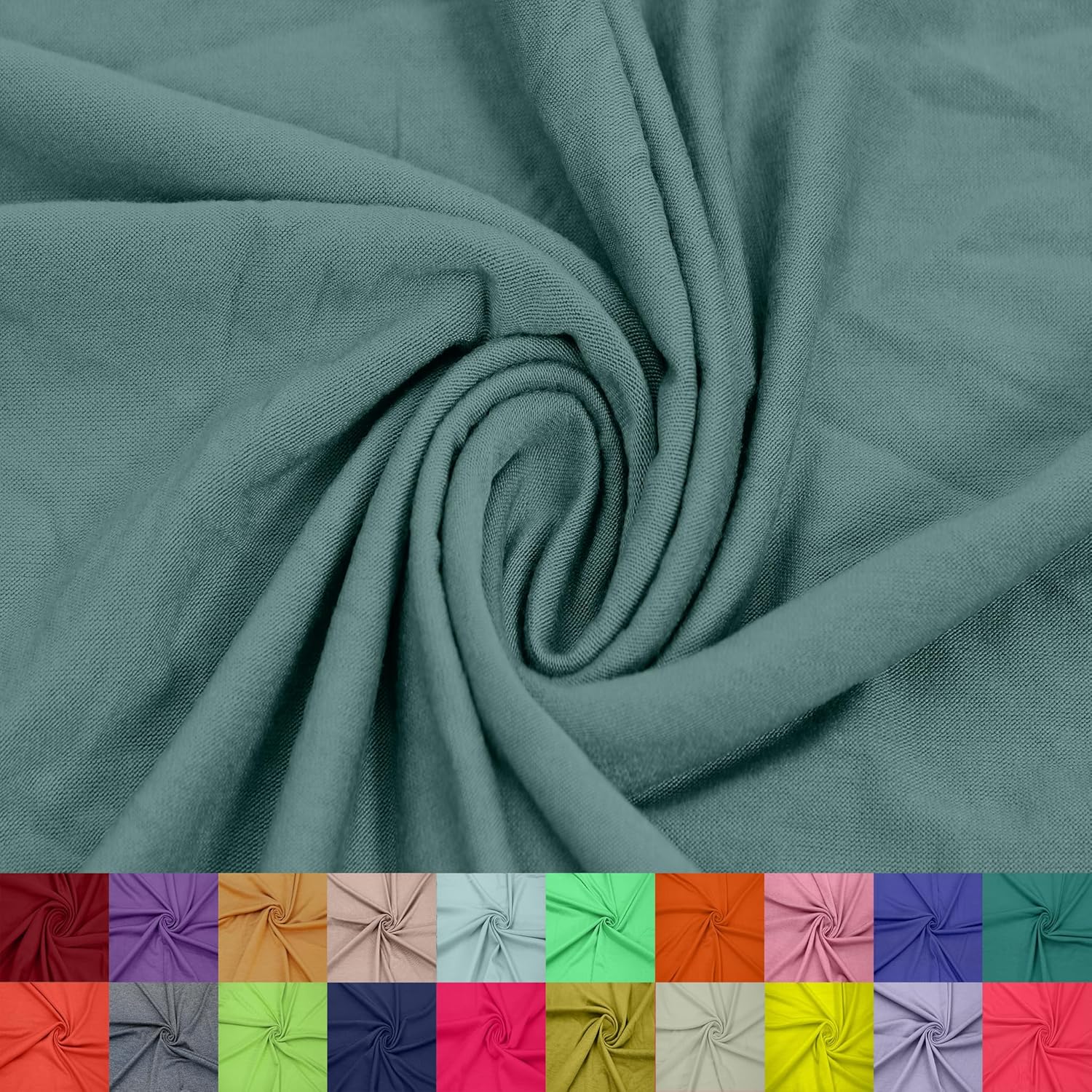 Amazon.com: Stylish FABRIC 60" Wide Rayon Spandex Jersey Knit Fabric by ...