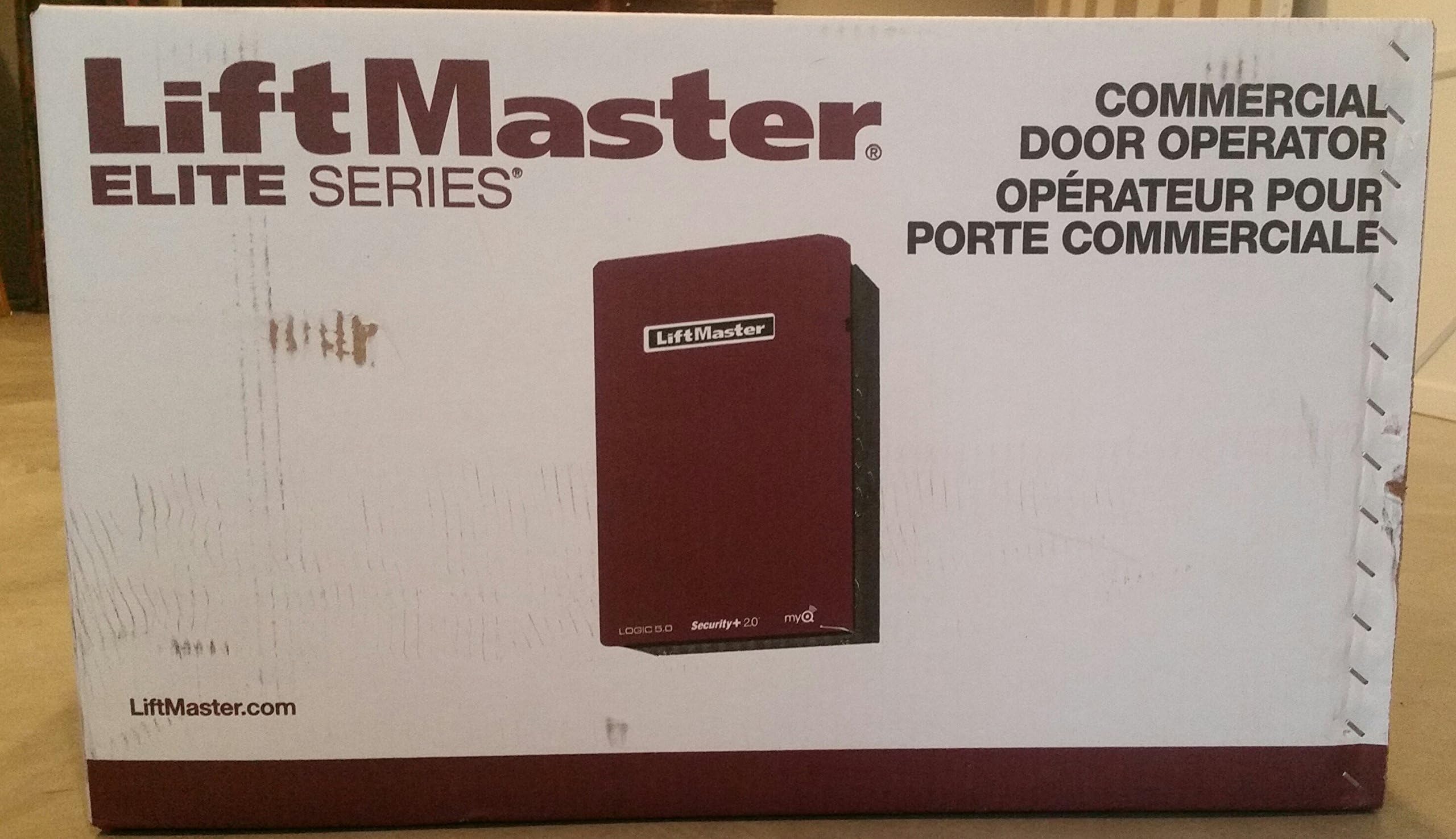 Liftmaster Elite Series T501L5 Commercial Trolley Garage Door Opener ...