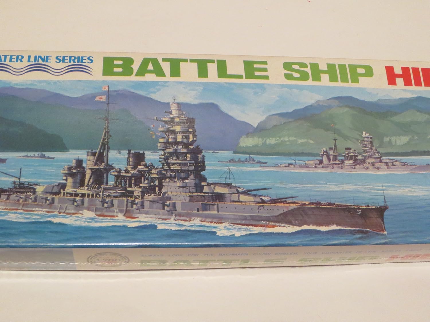 Amazon.com: Water Line Series Battle Ship HIEI Battleship - 1:700 Model ...