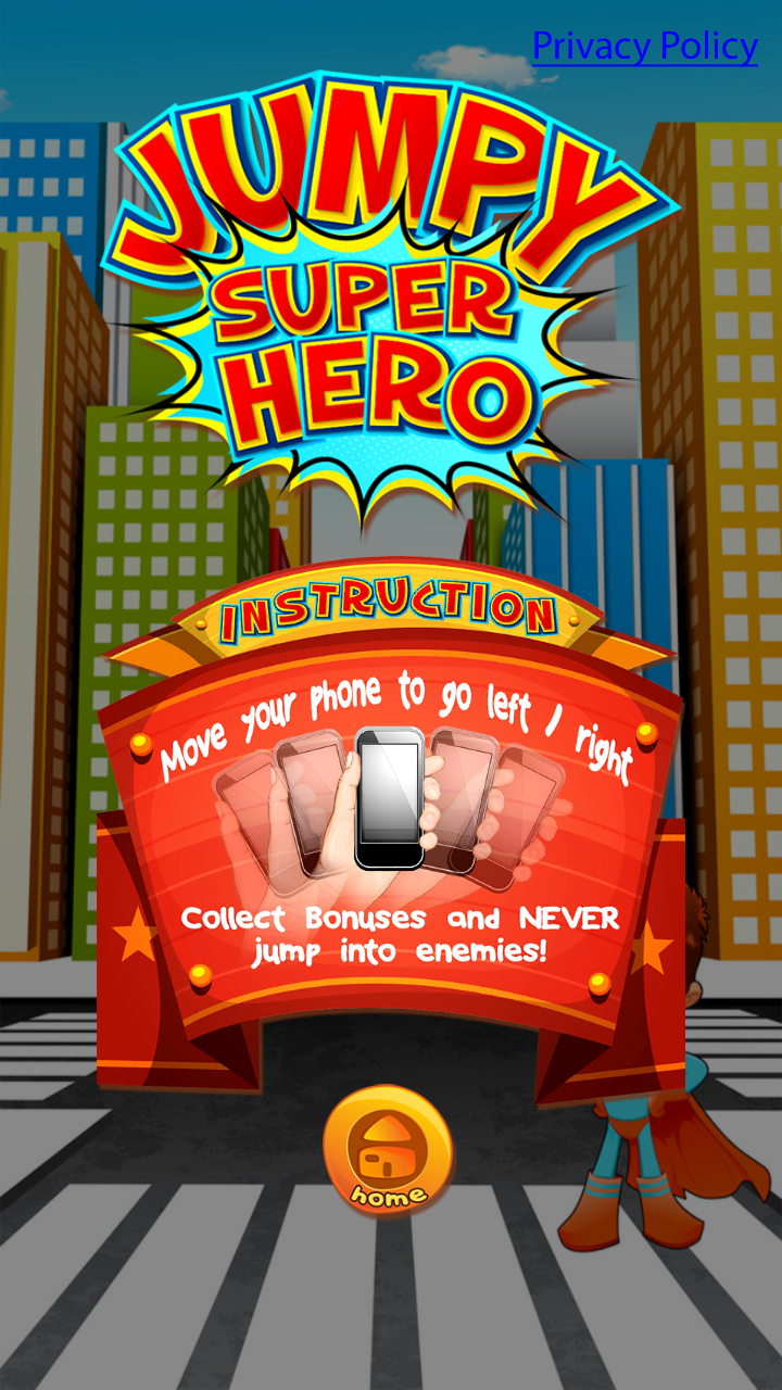 Jumpy Super Hero - App on Amazon Appstore