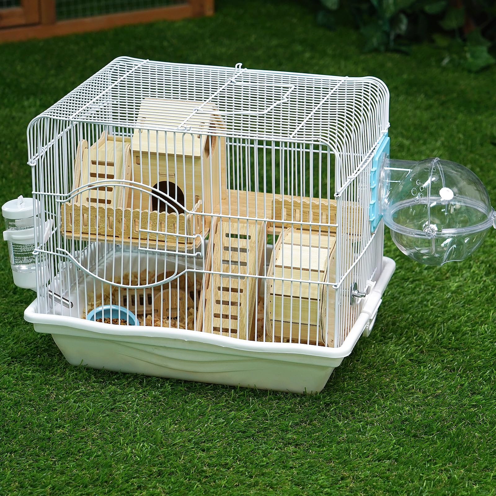 Amazon.com : KHEARPSL 8 in 1 Hamster Cage Guinea Pig Cage Hamster House ...