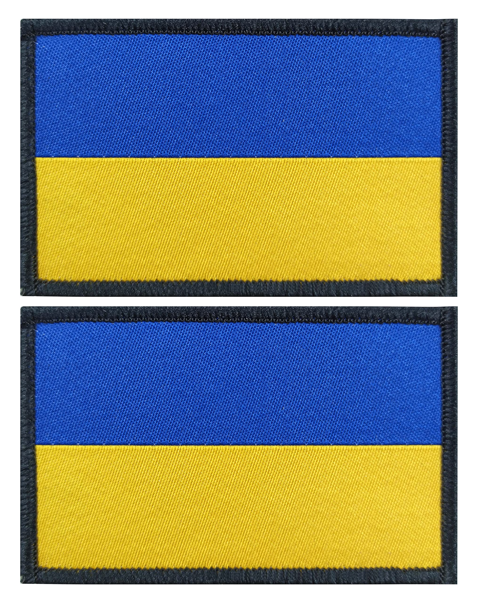 Amazon.com: QQSD Ukraine Flag Patch Ukrainian Tactical Patch - Hook and ...