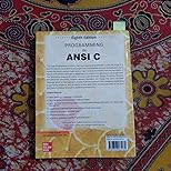 Buy PROGRAMMING IN ANSI C, 8TH EDITION Book Online at Low Prices in ...