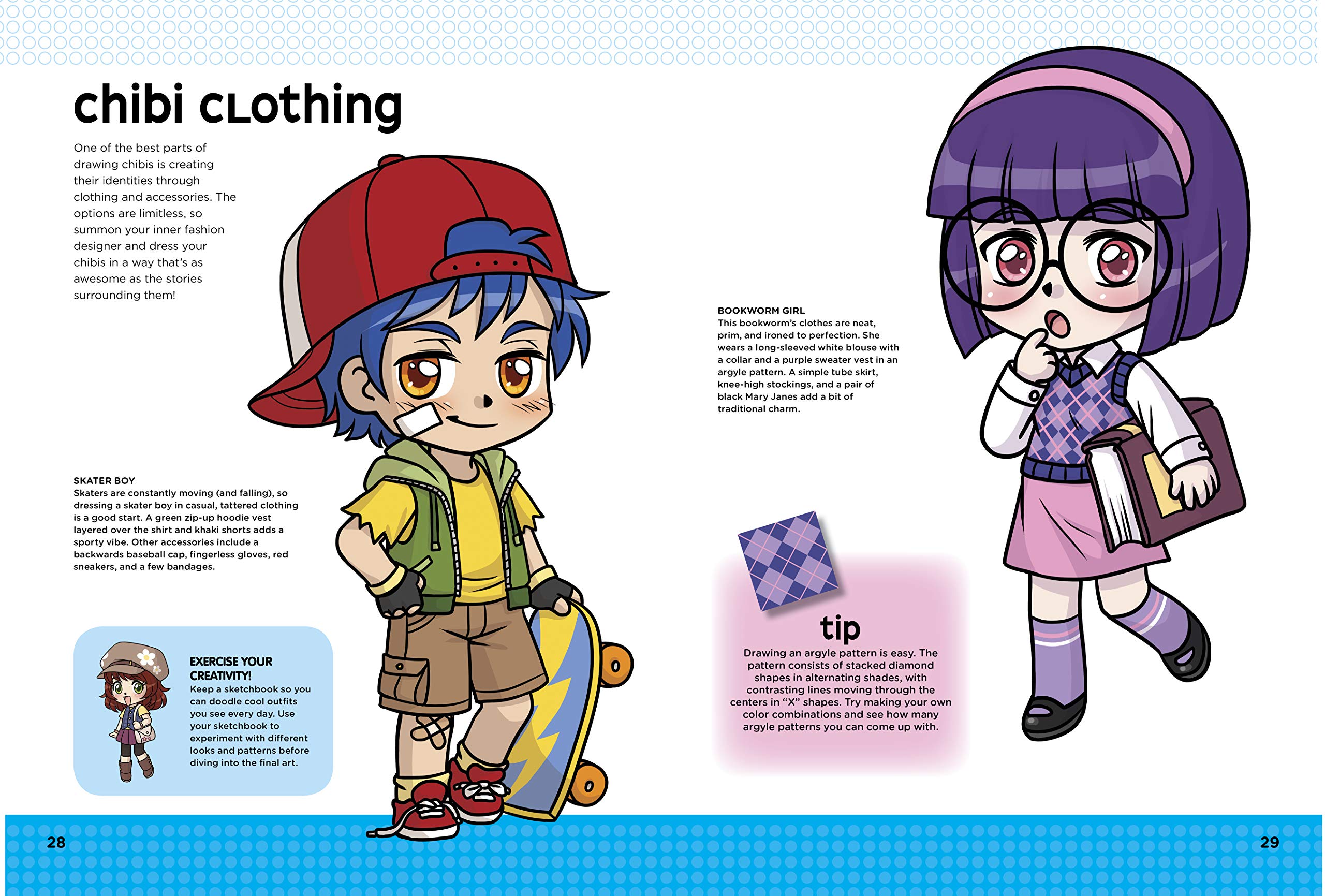 How To Draw Chibi Boy Clothes Chibi Outfit Procreate Stamps | Chibi