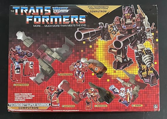 Transformers Technobots Computron G1 Factory Sealed Action Figure ...