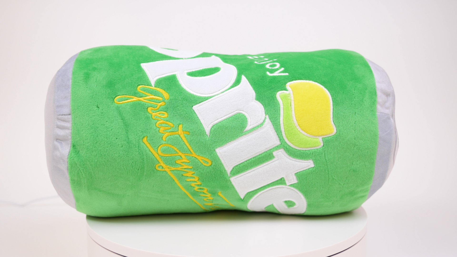 Watch Sprite Can 14 x 8 Polyester Fabric Soft Plush Throw Pillow on ...